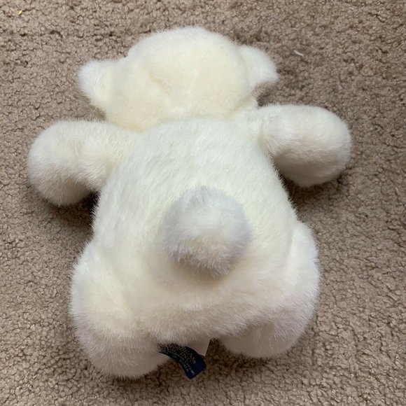 MoonBeam | Toys | Vintage 986 White Plush Teddy Bear By Moonbeam Toys 1 ...